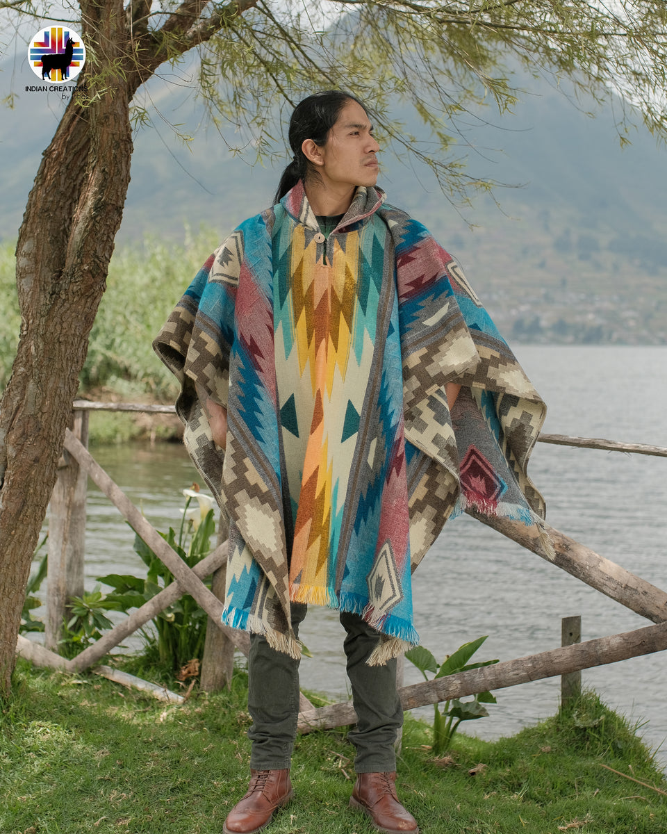 Ipheion Uniflorum Alpaca Poncho – Indian Creations Corp